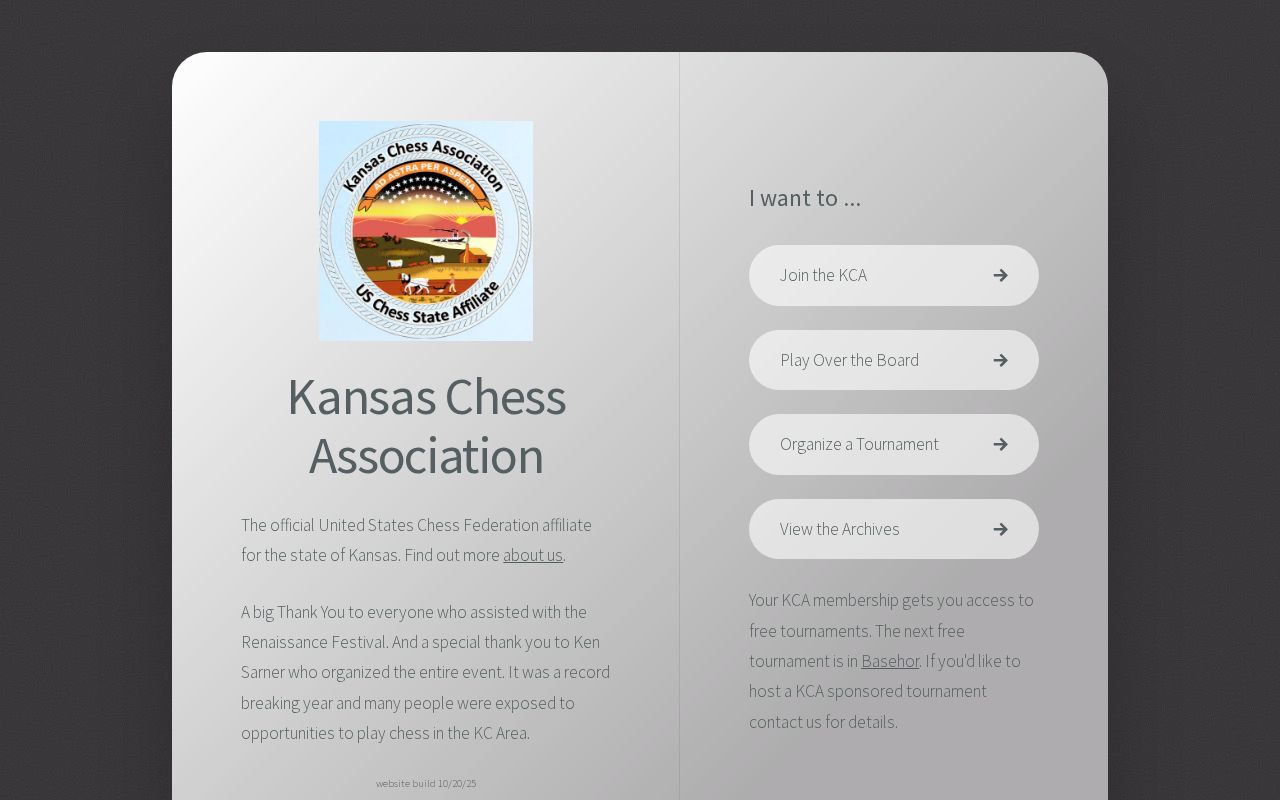 Kansas Chess Association